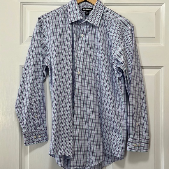 Lands' End | Shirts | Lands End Mens Dress Shirt | Poshmark